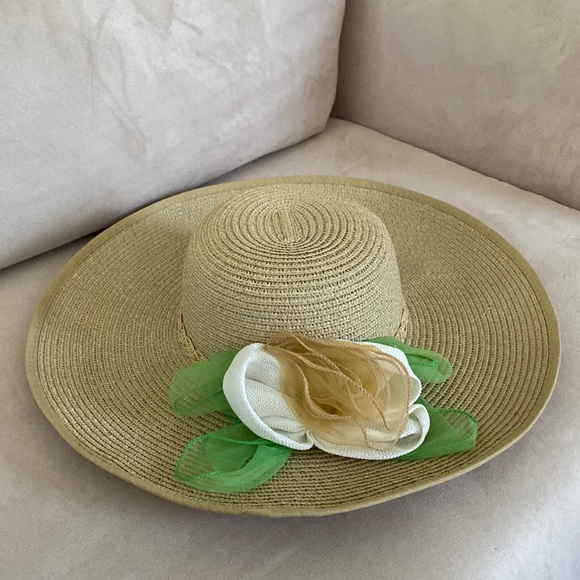 Accessories | Wide Brimmed Paper Hat | Poshmark